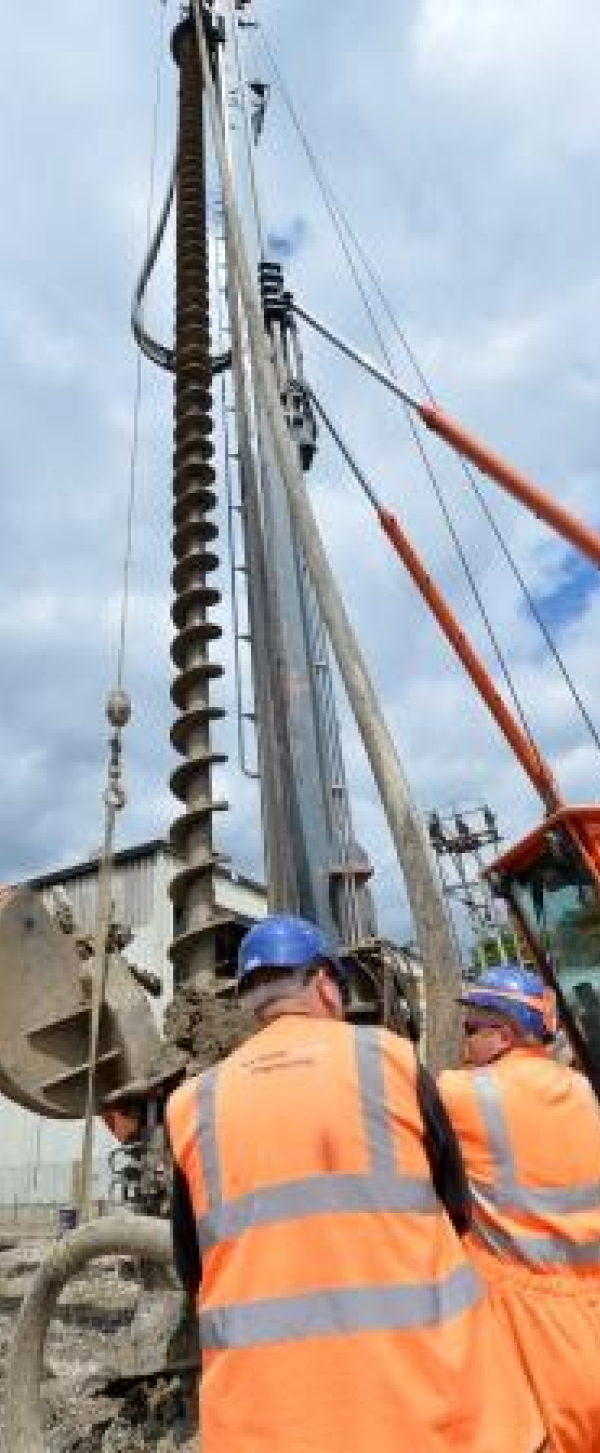 CFA piling at Hornsey | VolkerStevin