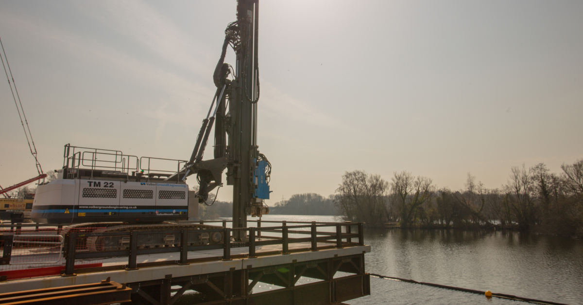 HS2 Colne Valley Viaduct Cofferdams | VolkerStevin