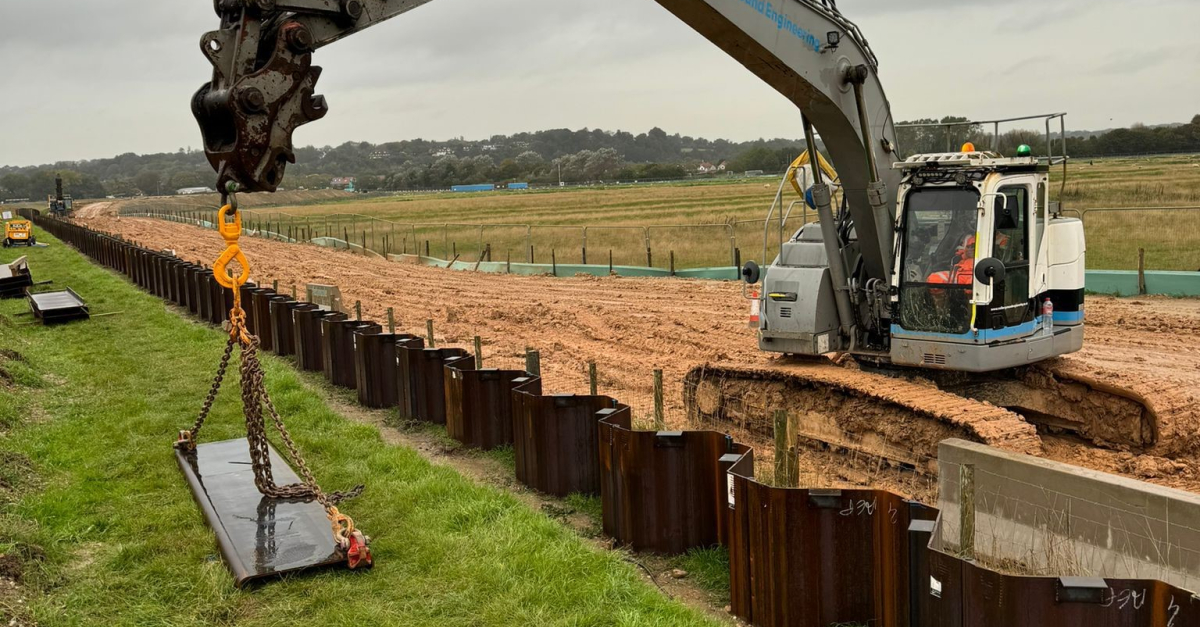 VolkerGround Engineering at Rother Tidal Walls – East | VolkerStevin