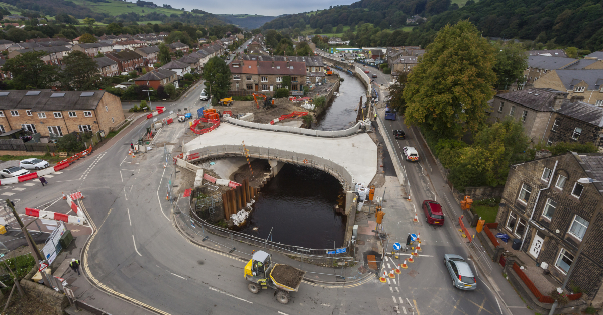 Mytholmroyd Flood Alleviation Scheme | VolkerStevin