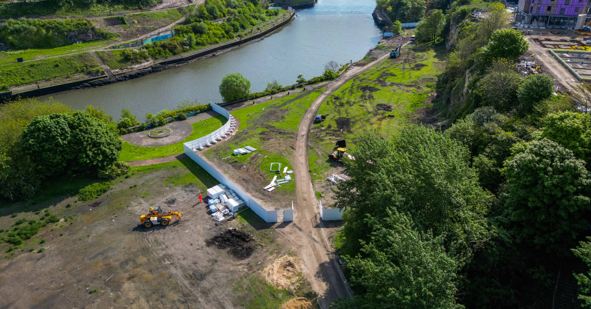 VolkerStevin starts construction on the new Wear footbridge in ...