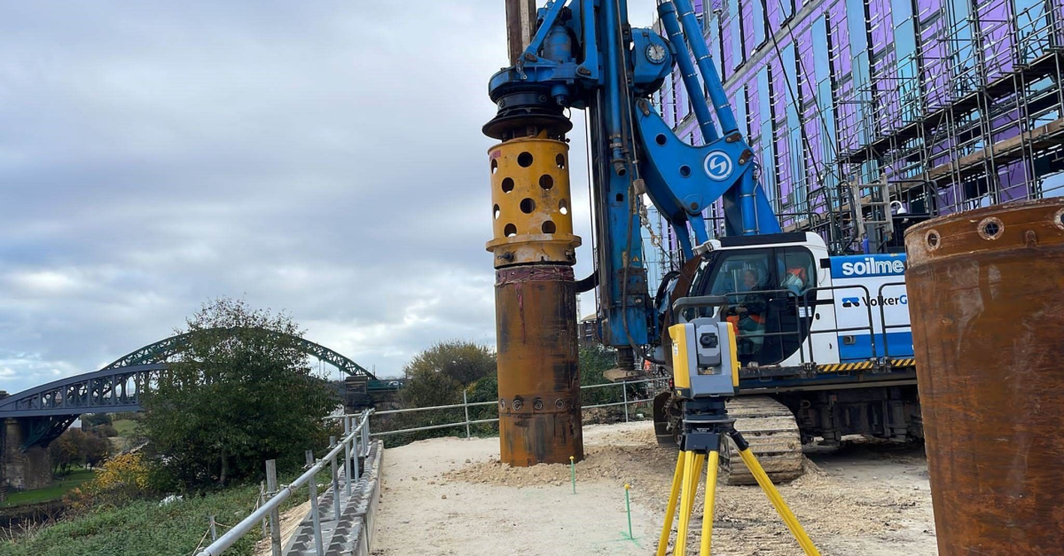 Work progresses on Sunderland’s New Wear high-level Footbridge ...