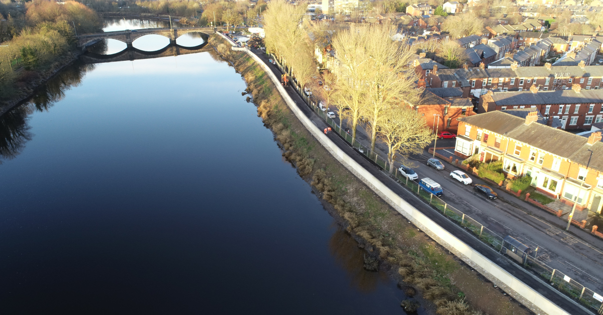 Major progress at The Preston and South Ribble Flood Risk Management ...